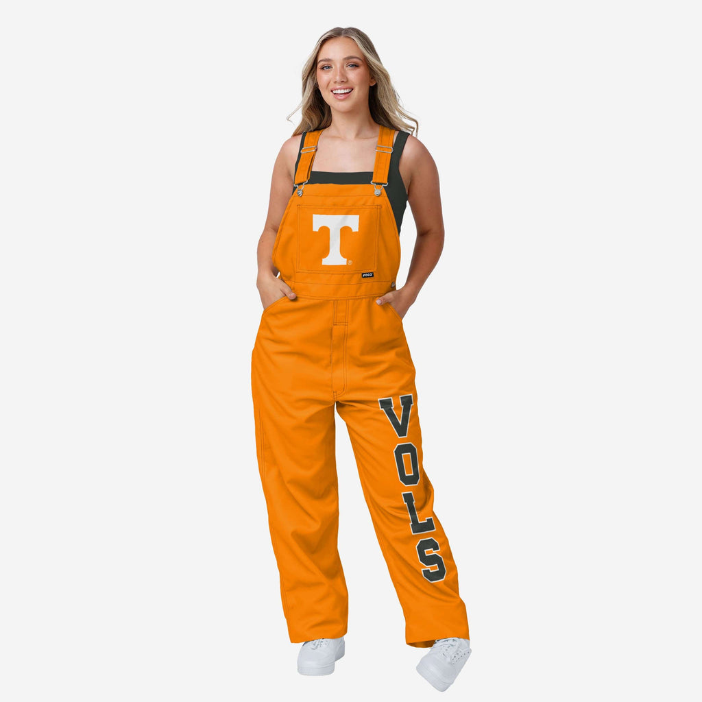 Tennessee Volunteers Womens Big Logo Bib Overalls FOCO