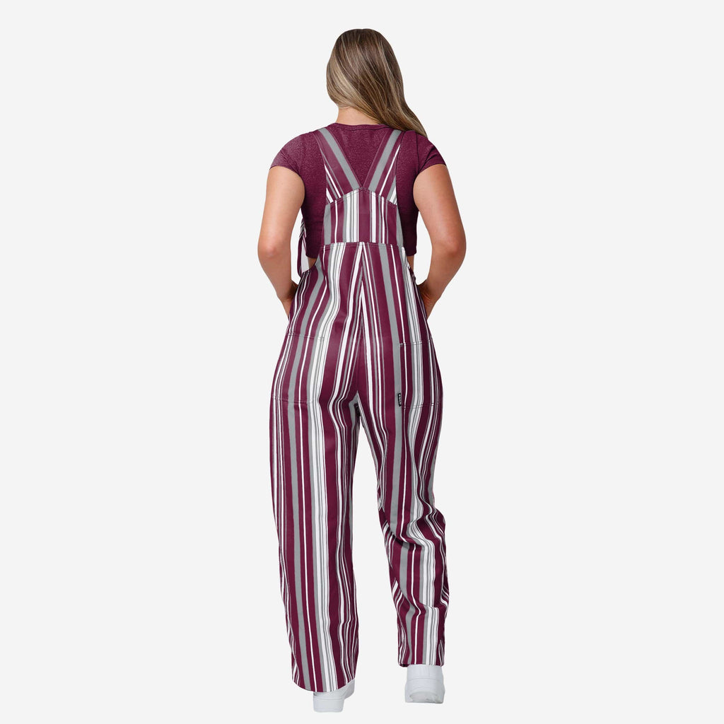 Texas A&M Aggies Womens Hyper Stripe Bib Overalls FOCO
