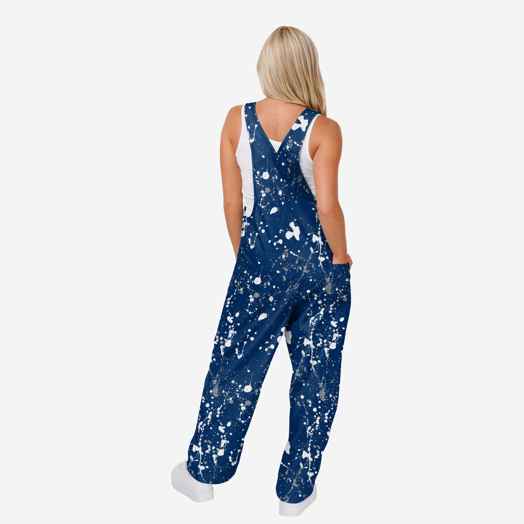 Penn State Nittany Lions Womens Paint Splatter Bib Overalls FOCO