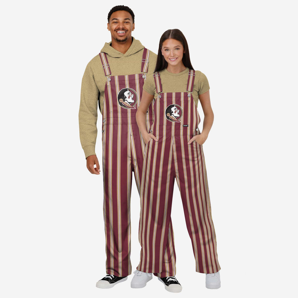 Florida State Seminoles Womens Sideline Spirit Bib Overalls FOCO