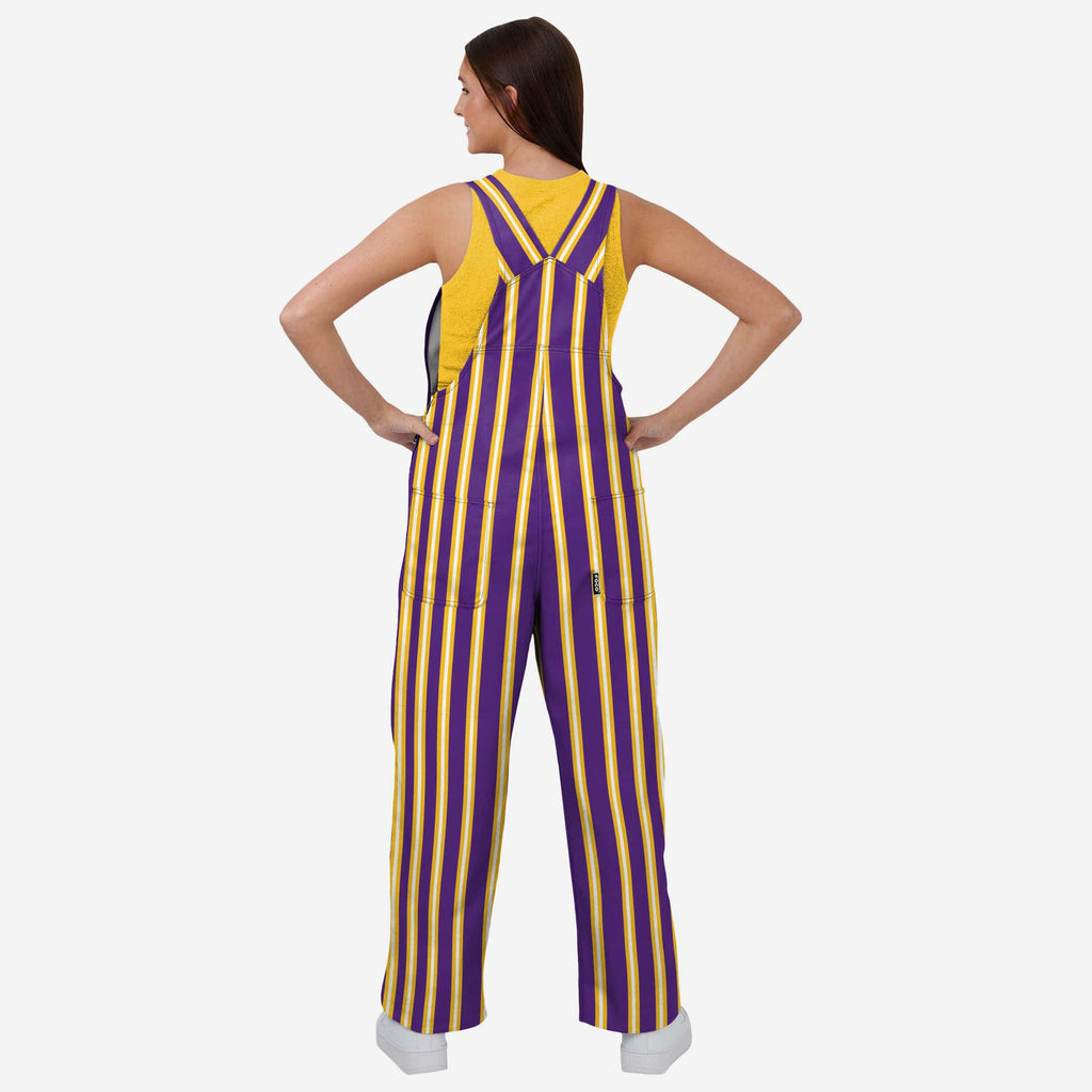 LSU Tigers Womens Sideline Spirit Bib Overalls FOCO