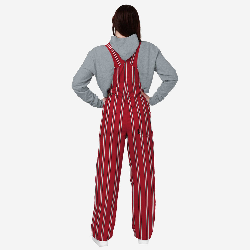 Ohio State Buckeyes Womens Sideline Spirit Bib Overalls FOCO