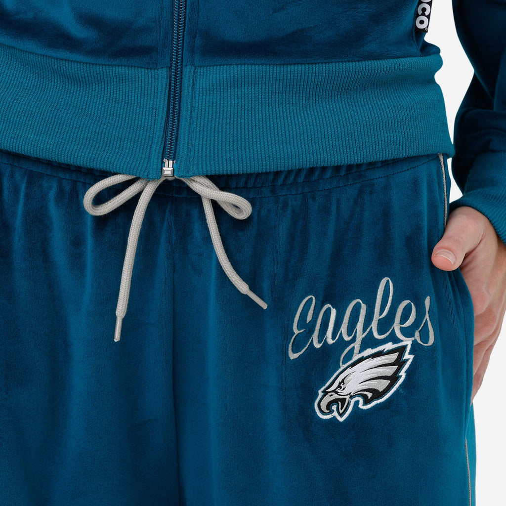 Philadelphia Eagles Womens Velour Pants FOCO