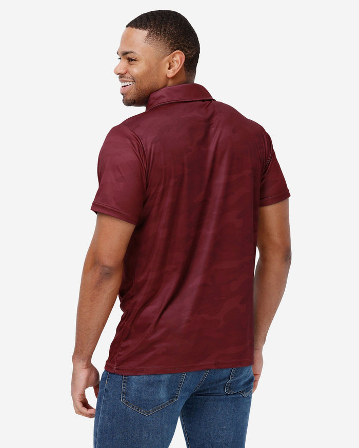 Washington Commanders Color Camo Polyester Polo FOCO