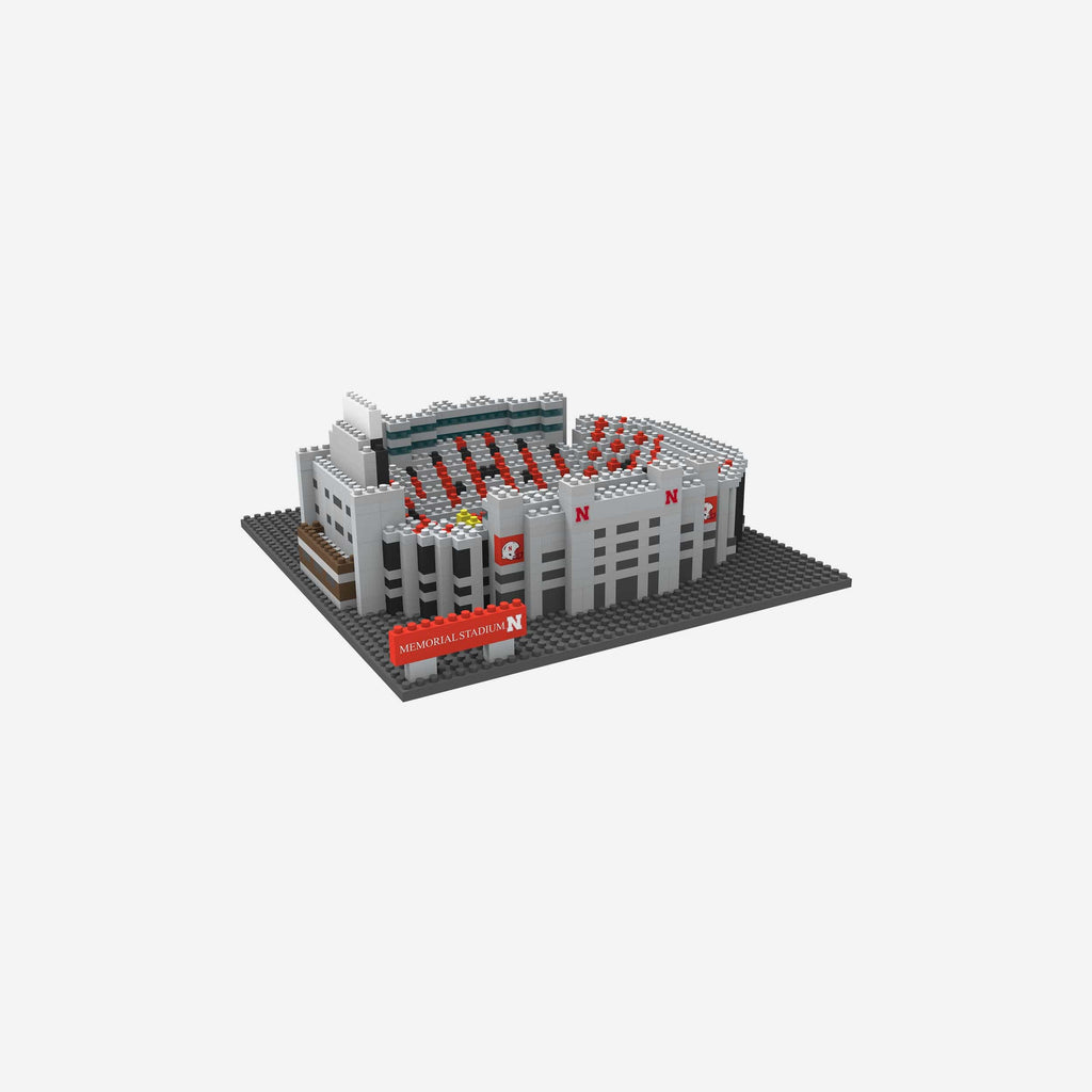 Nebraska Cornhuskers Memorial Mini BRXLZ Stadium FOCO