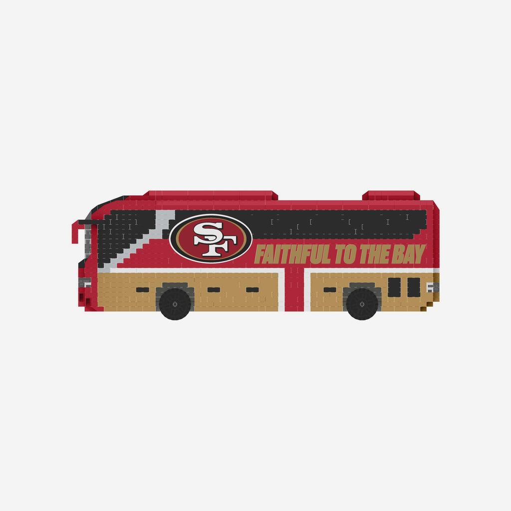 San Francisco 49ers BRXLZ Bus FOCO