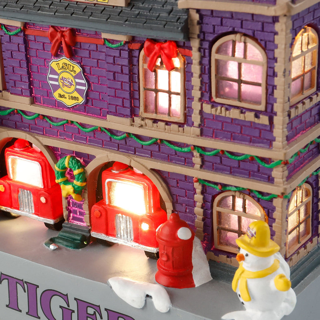 LSU Tigers Light Up Resin Team Firehouse FOCO