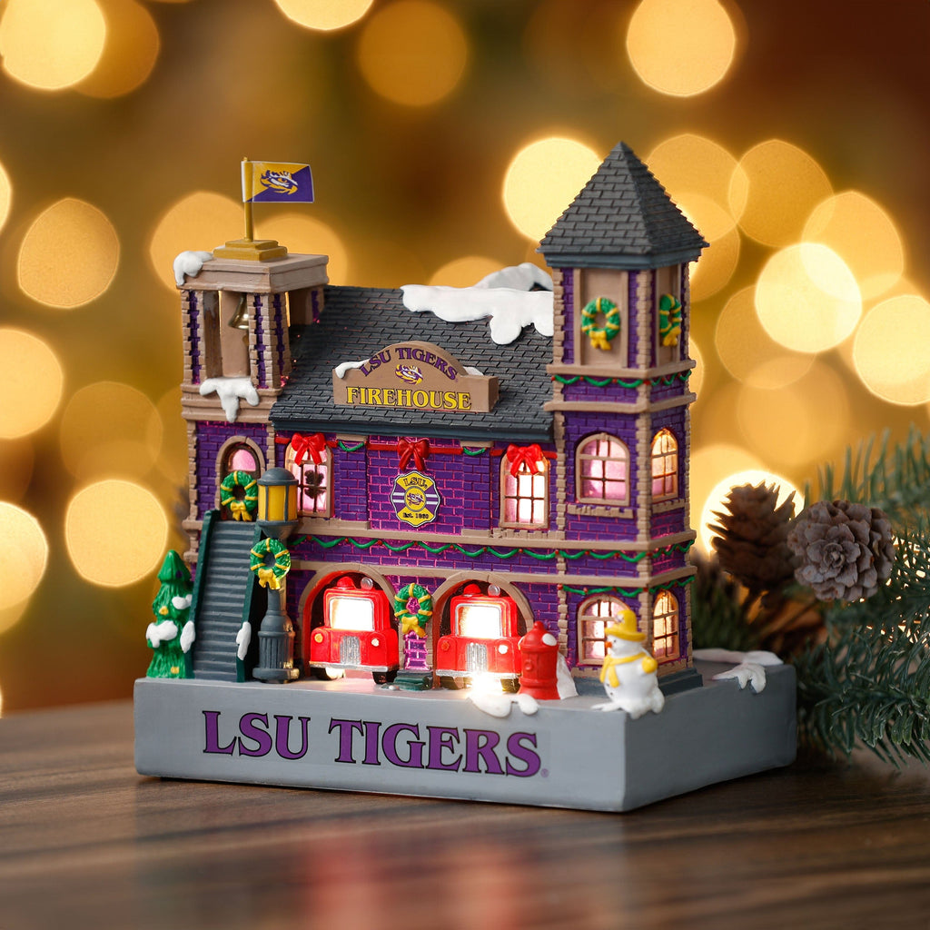 LSU Tigers Light Up Resin Team Firehouse FOCO