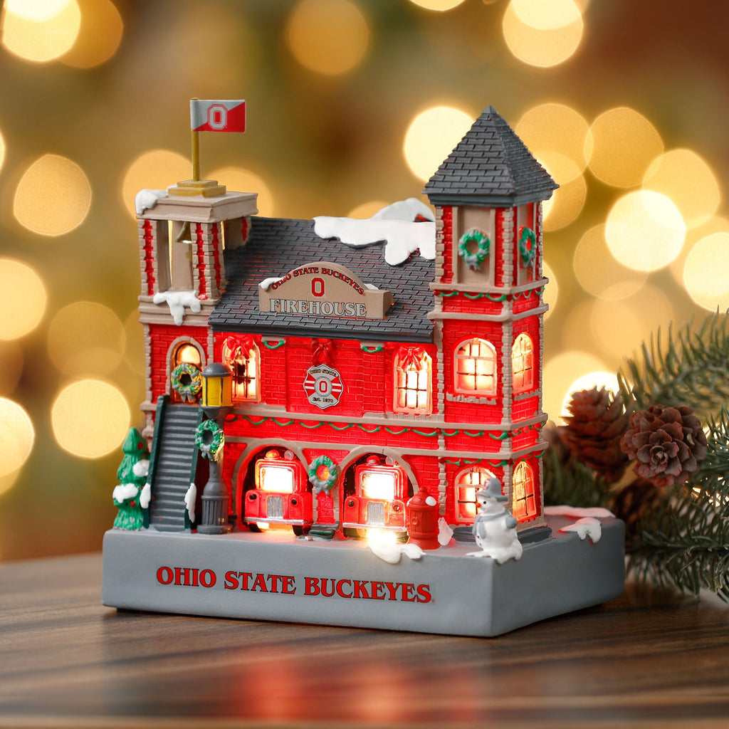 Ohio State Buckeyes Light Up Resin Team Firehouse FOCO