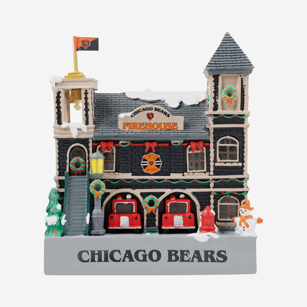 Chicago Bears Light Up Resin Team Firehouse FOCO