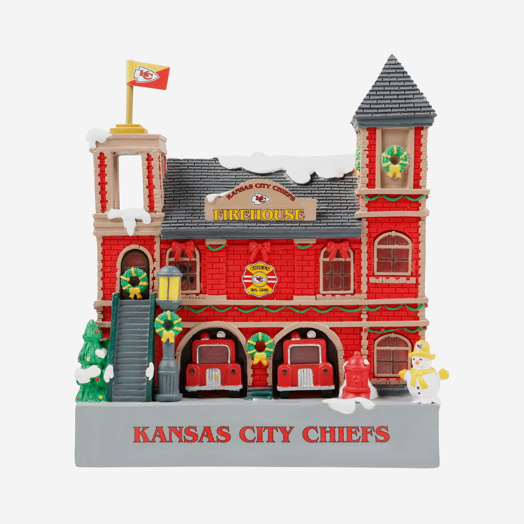 Kansas City Chiefs Light Up Resin Team Firehouse FOCO