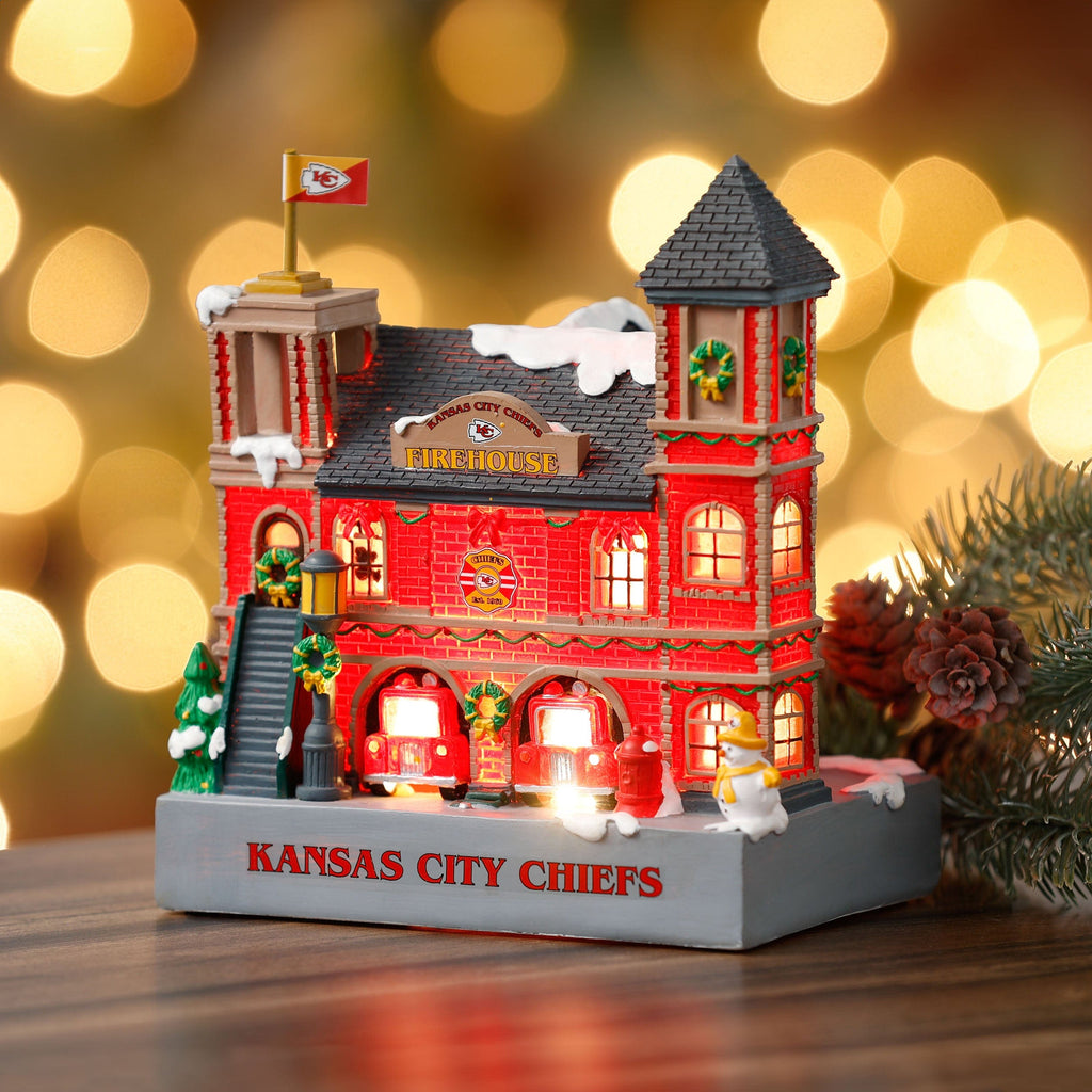 Kansas City Chiefs Light Up Resin Team Firehouse FOCO