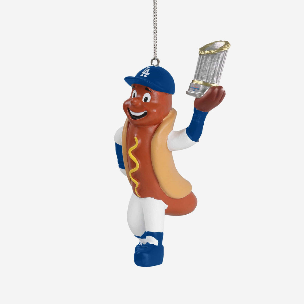Dodger Dog Los Angeles Dodgers 2024 World Series Champions Mascot Orna FOCO