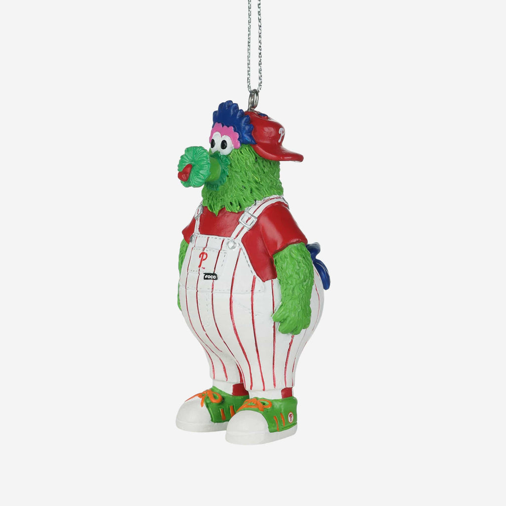 Phillie Phanatic Philadelphia Phillies Bib Overalls Mini Mascot Orname FOCO