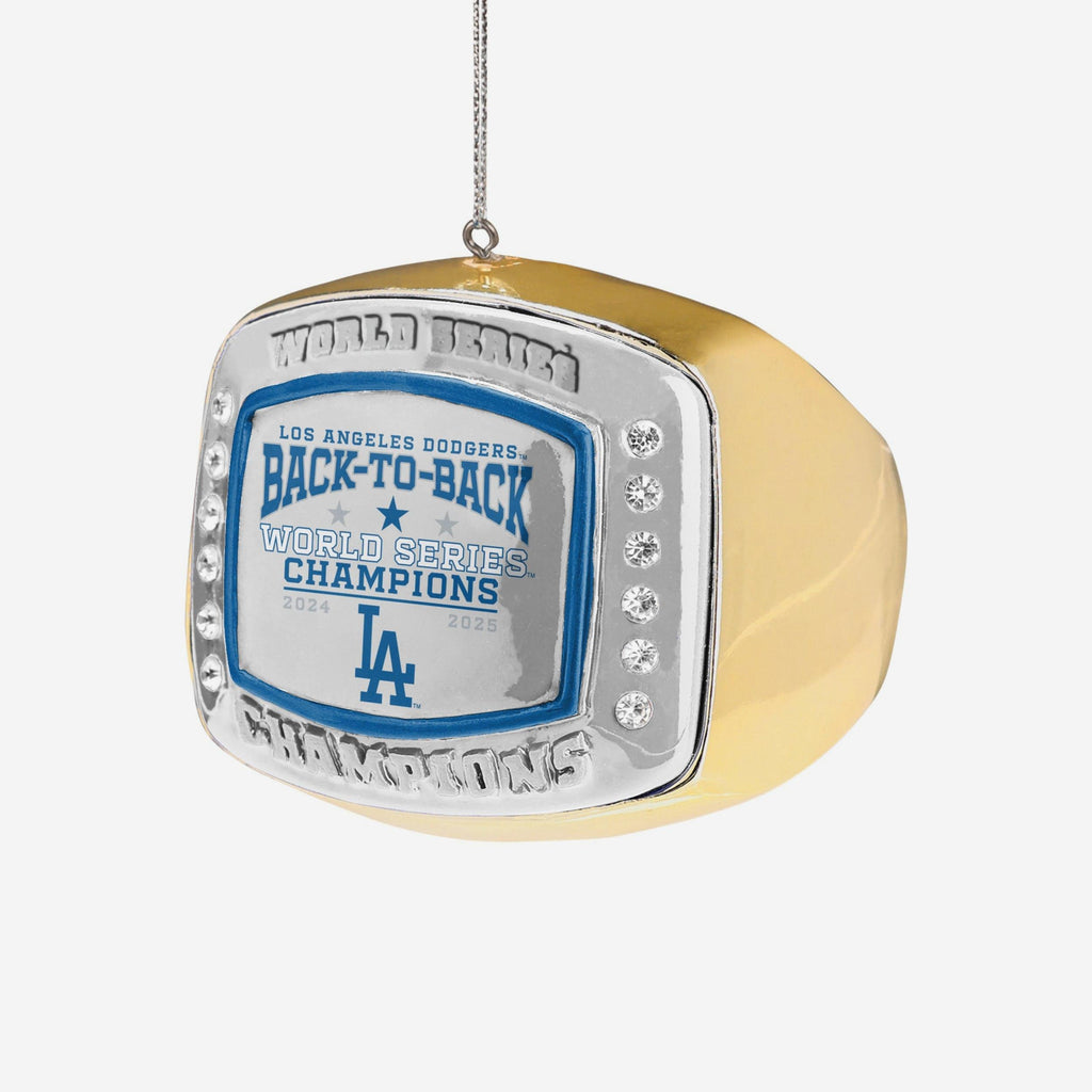 Los Angeles Dodgers 2025 Back To Back World Series Champions Ring Orna FOCO