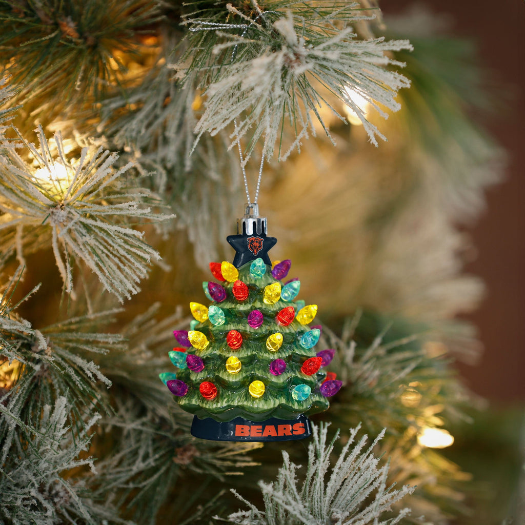 Chicago Bears Ceramic Tree Ornament FOCO