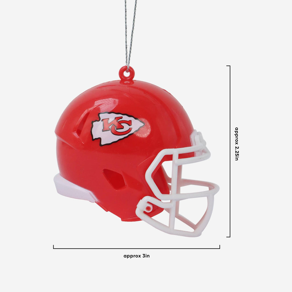Kansas City Chiefs Super Bowl LVIII Champions Resin Football Helmet Or FOCO