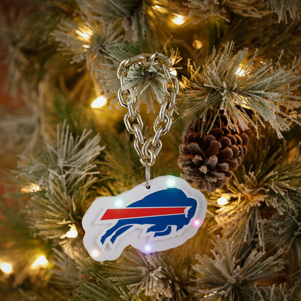 Buffalo Bills Big Logo Light Up Chain Ornament FOCO
