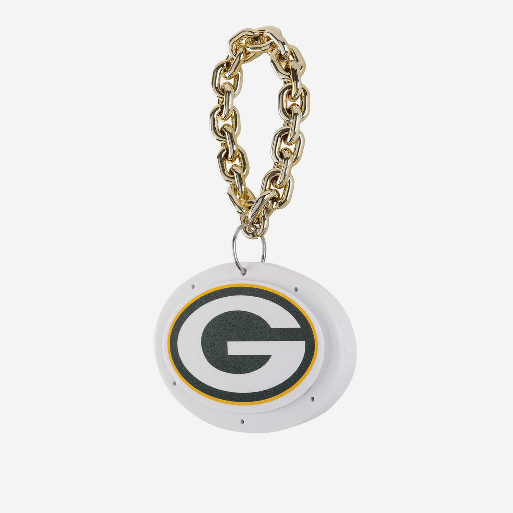 Green Bay Packers Big Logo Light Up Chain Ornament FOCO