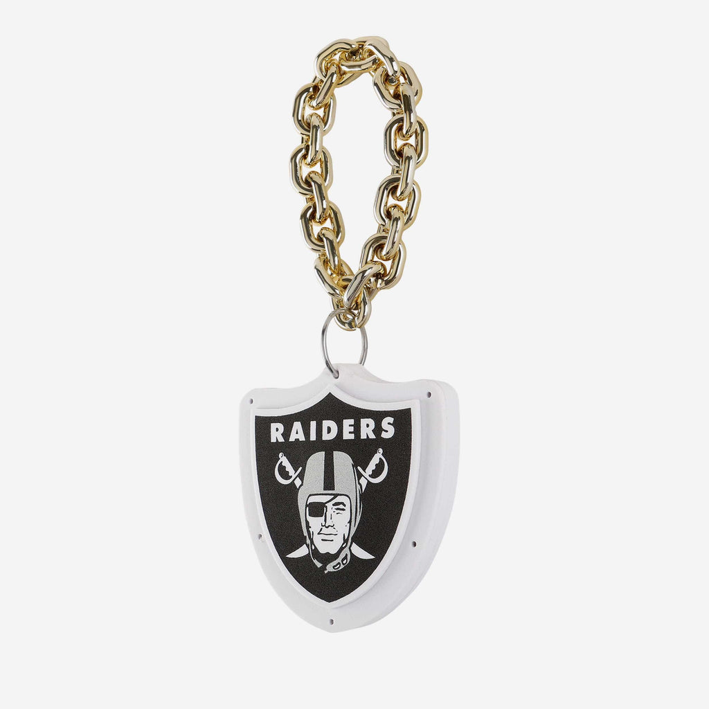 Las Vegas Raiders Big Logo Light Up Chain Ornament FOCO