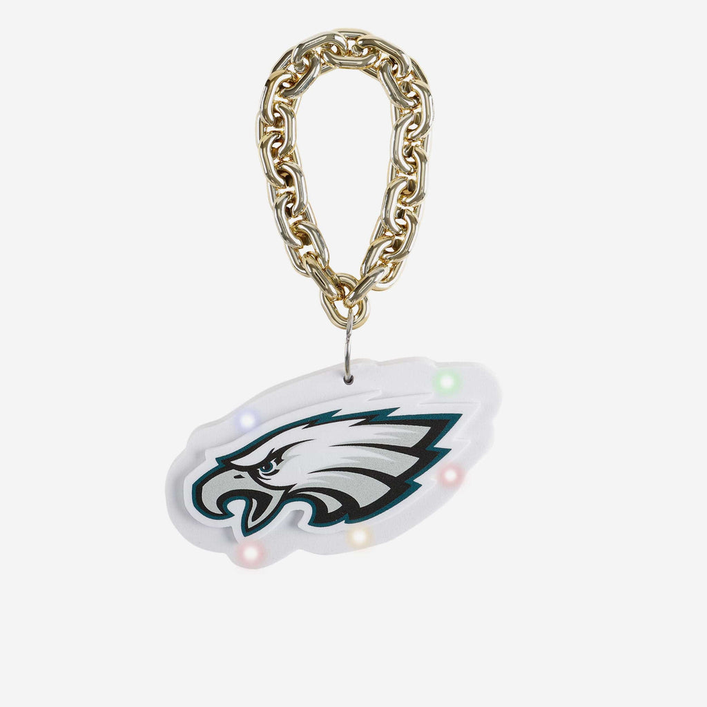 Philadelphia Eagles Big Logo Light Up Chain Ornament FOCO
