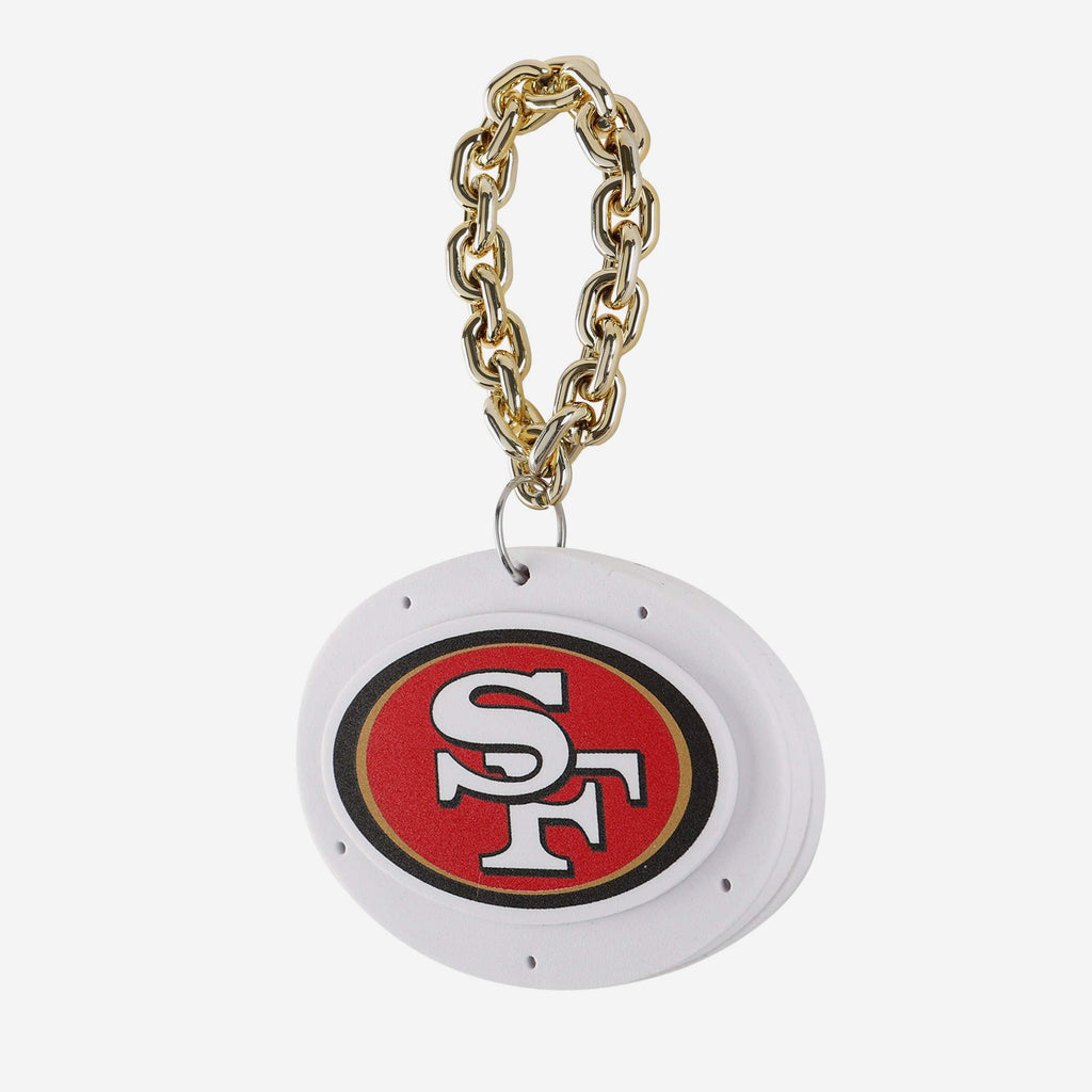 San Francisco 49ers Big Logo Light Up Chain Ornament FOCO
