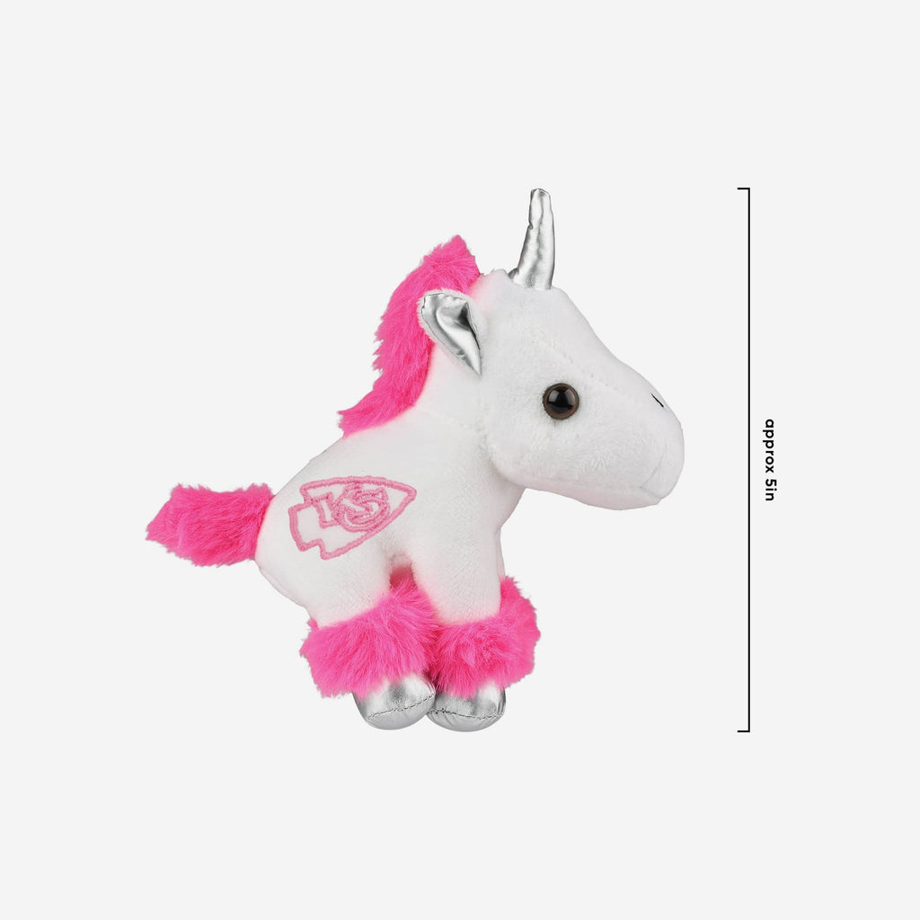 Kansas City Chiefs Plush Unicorn Ornament FOCO