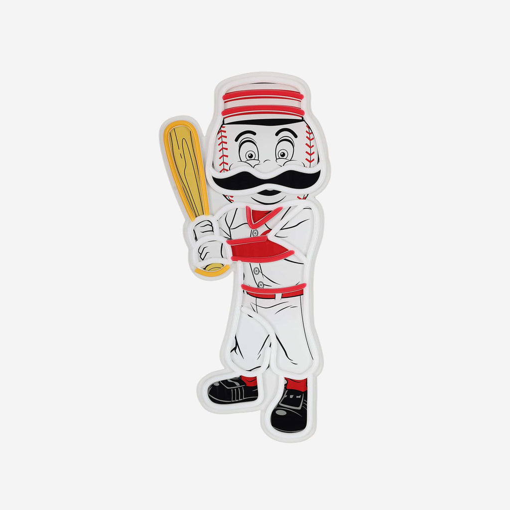 Mr Redlegs Cincinnati Reds LED Neon Light Up Mascot Sign FOCO