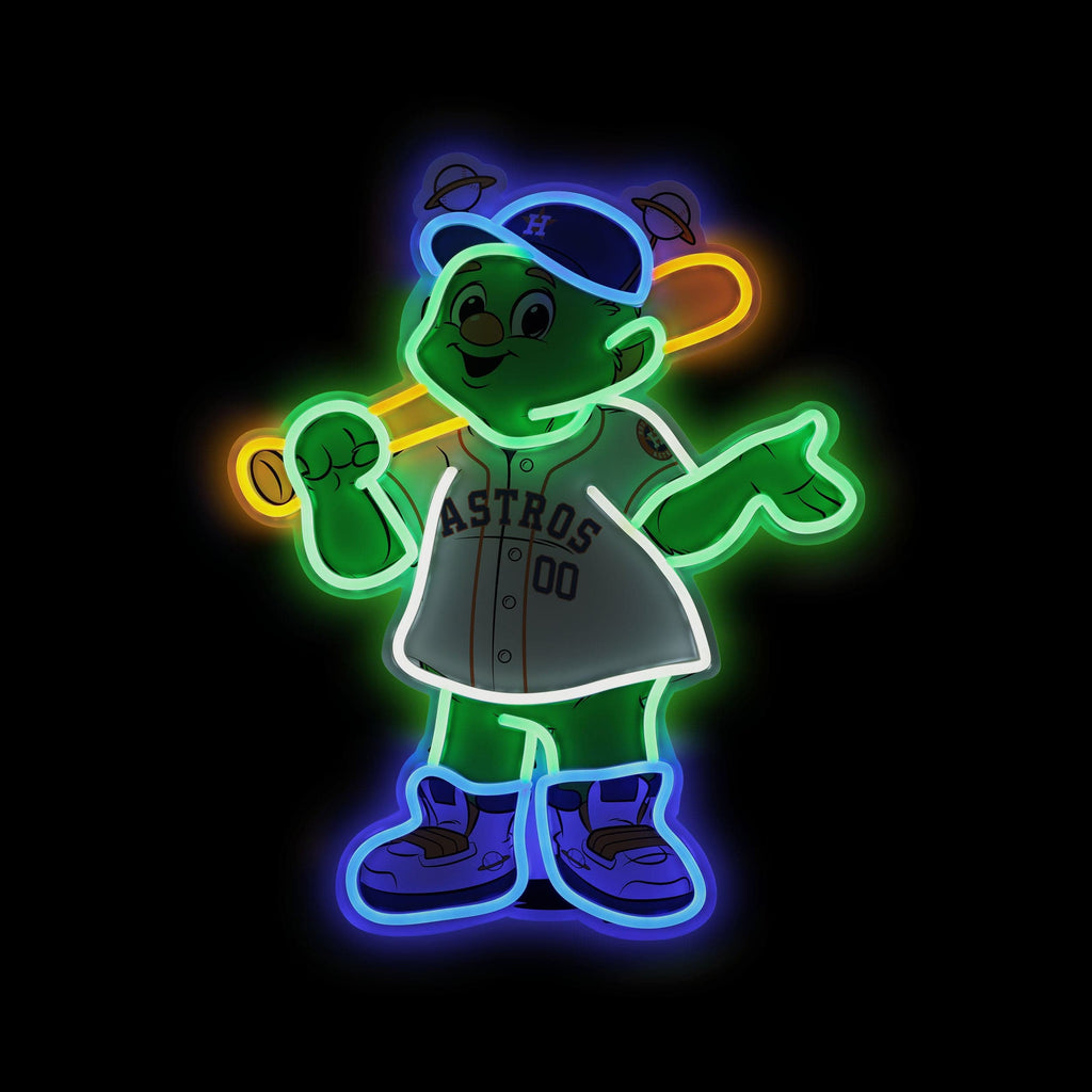 Orbit Houston Astros LED Neon Light Up Mascot Sign FOCO