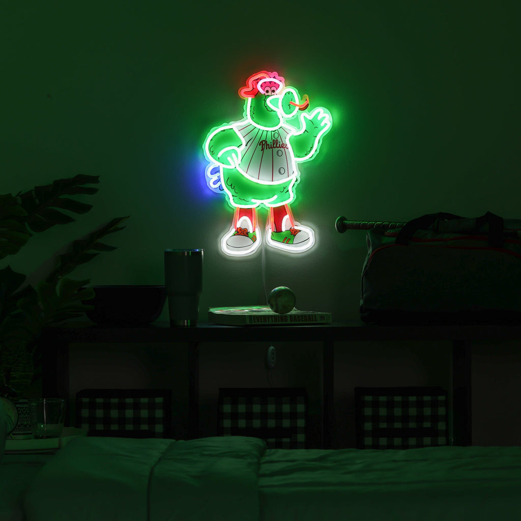 Phillie Phanatic Philadelphia Phillies LED Neon Light Up Mascot Sign FOCO