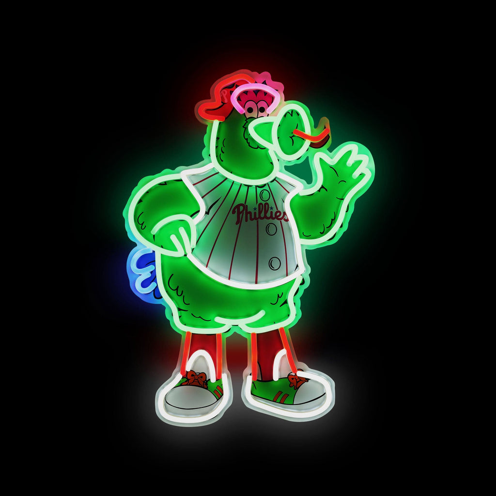 Phillie Phanatic Philadelphia Phillies LED Neon Light Up Mascot Sign FOCO
