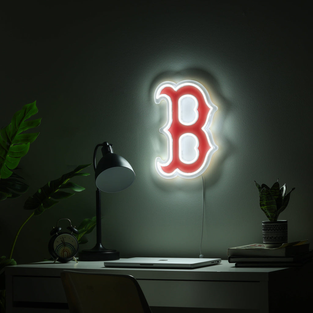 Boston Red Sox LED Neon Light Up Team Logo Sign FOCO