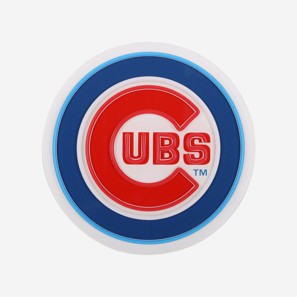 Chicago Cubs LED Neon Light Up Team Logo Sign FOCO