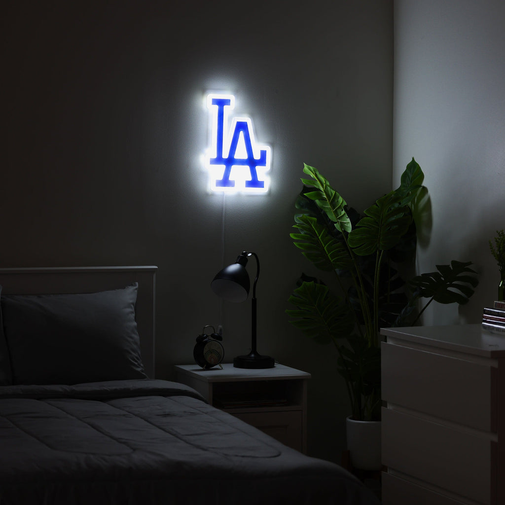 Los Angeles Dodgers LED Neon Light Up Team Logo Sign FOCO