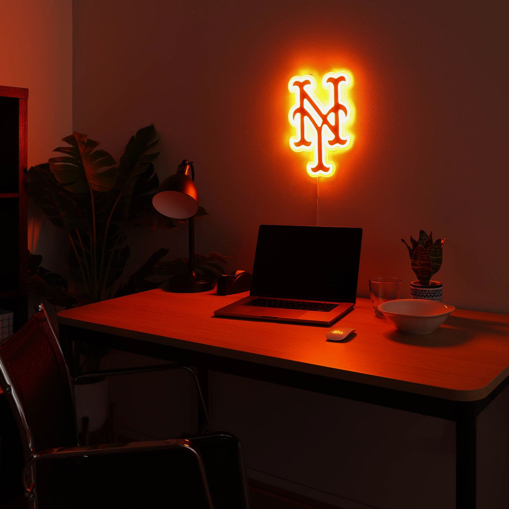 New York Mets LED Neon Light Up Team Logo Sign FOCO