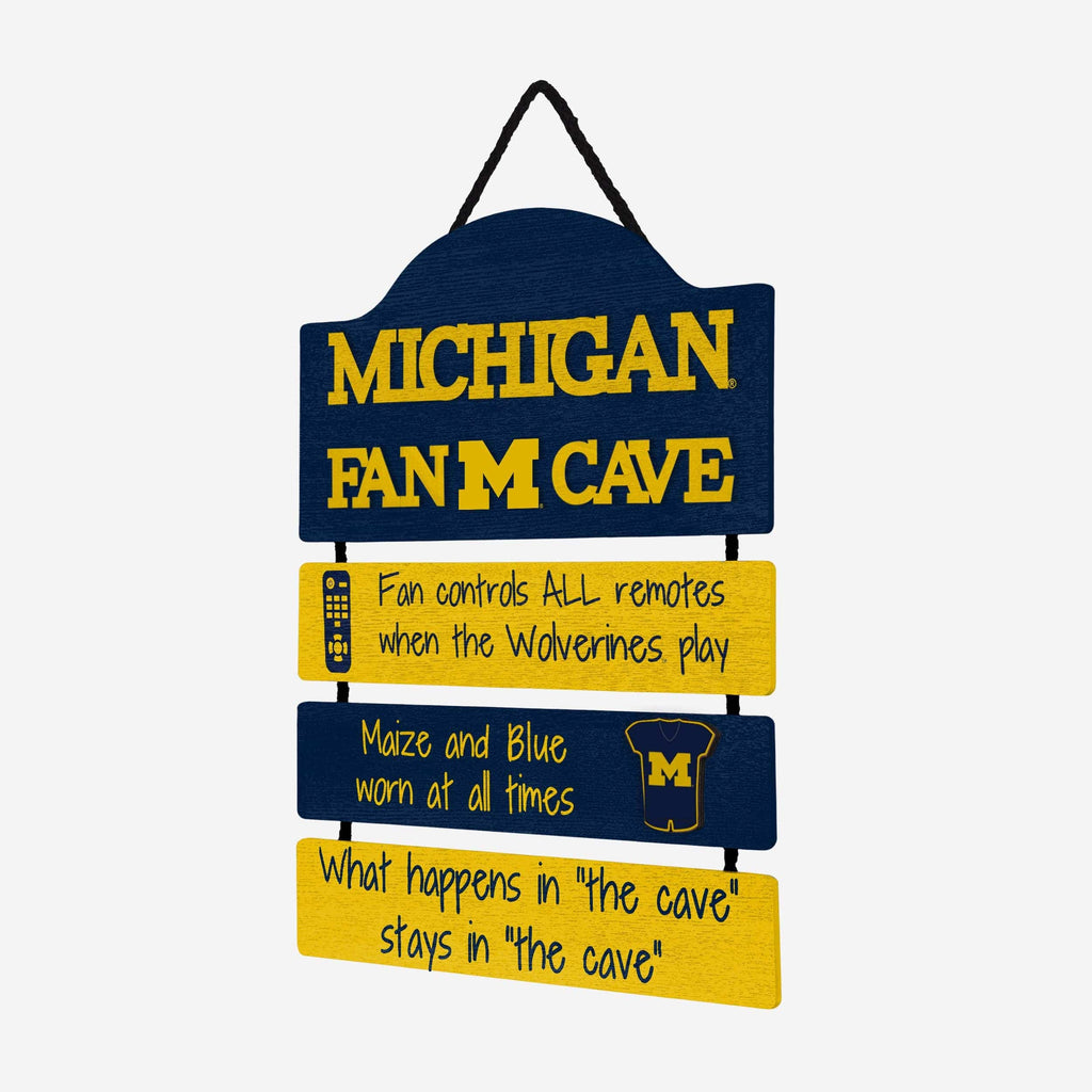 Michigan Wolverines Fancave Sign FOCO
