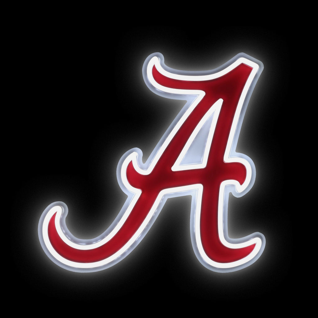 Alabama Crimson Tide LED Neon Light Up Team Logo Sign FOCO