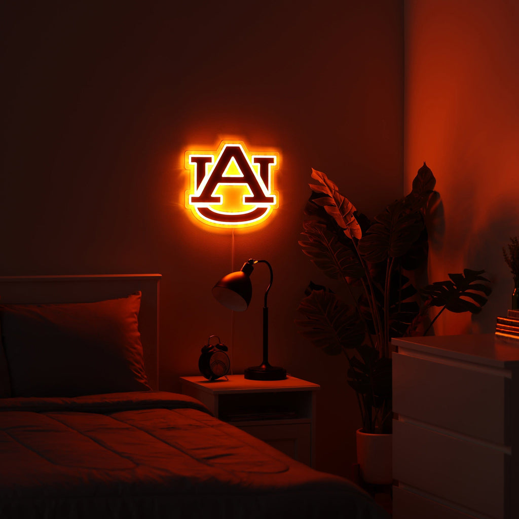 Auburn Tigers LED Neon Light Up Team Logo Sign FOCO