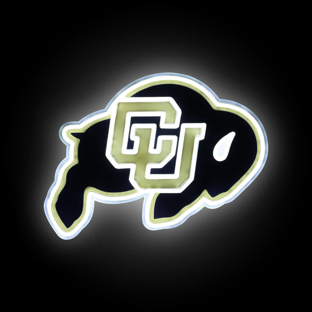Colorado Buffaloes LED Neon Light Up Team Logo Sign FOCO