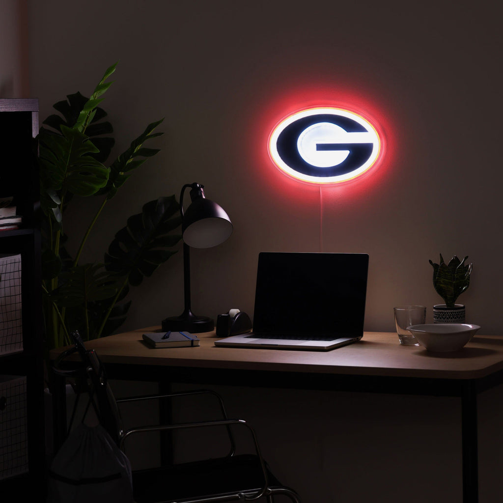 Georgia Bulldogs LED Neon Light Up Team Logo Sign FOCO