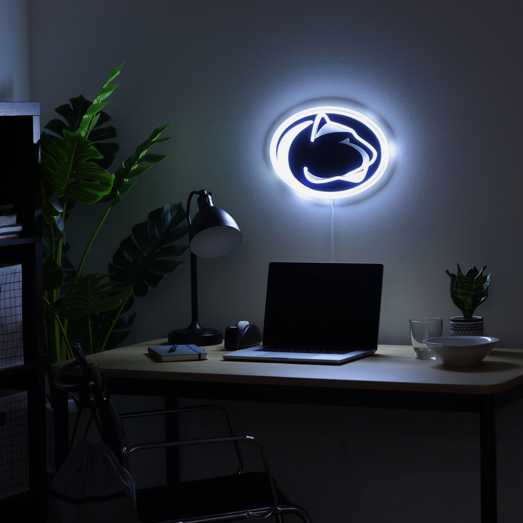 Penn State Nittany Lions LED Neon Light Up Team Logo Sign FOCO