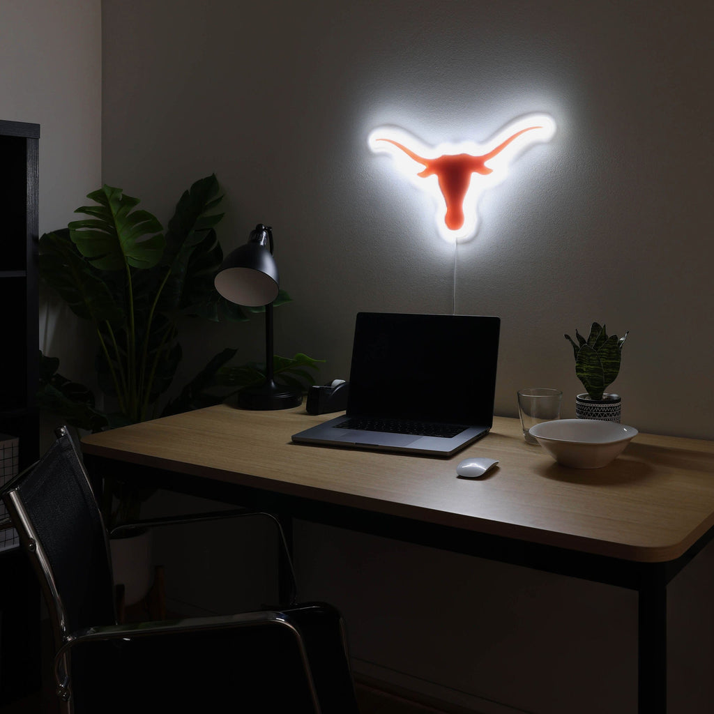 Texas Longhorns LED Neon Light Up Team Logo Sign FOCO