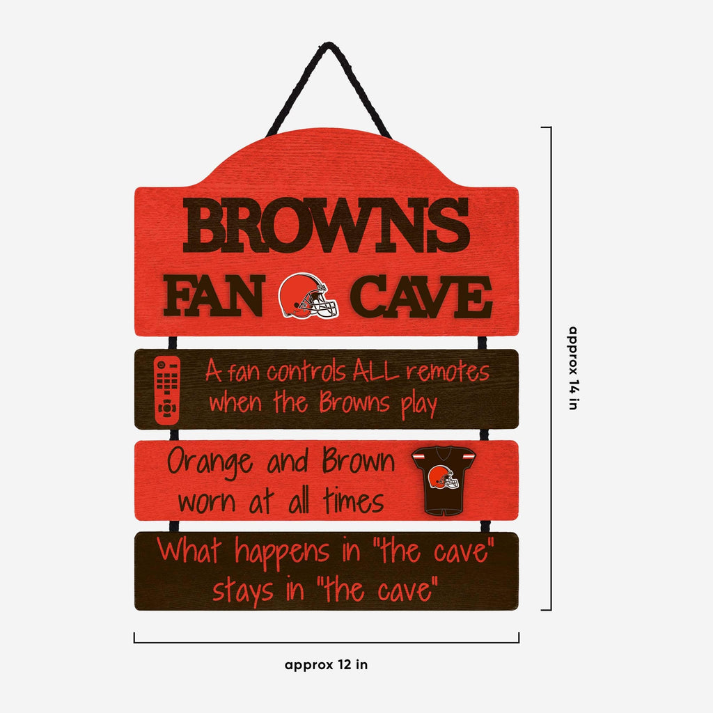 Cleveland Browns Fancave Sign FOCO