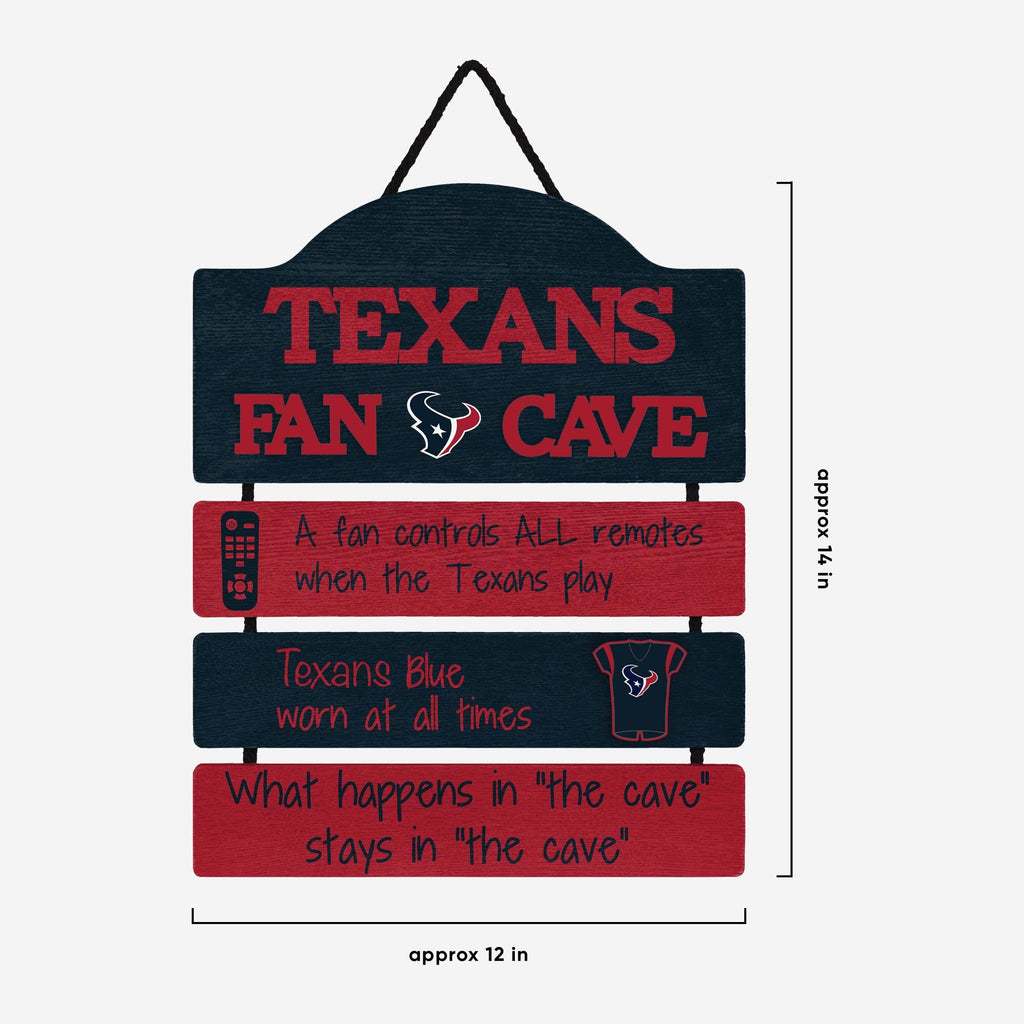 Houston Texans Fancave Sign FOCO