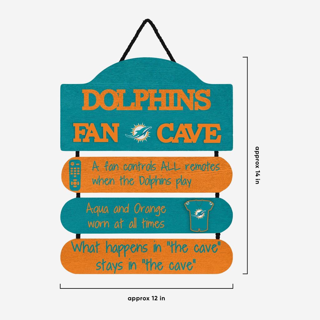 Miami Dolphins Fancave Sign FOCO