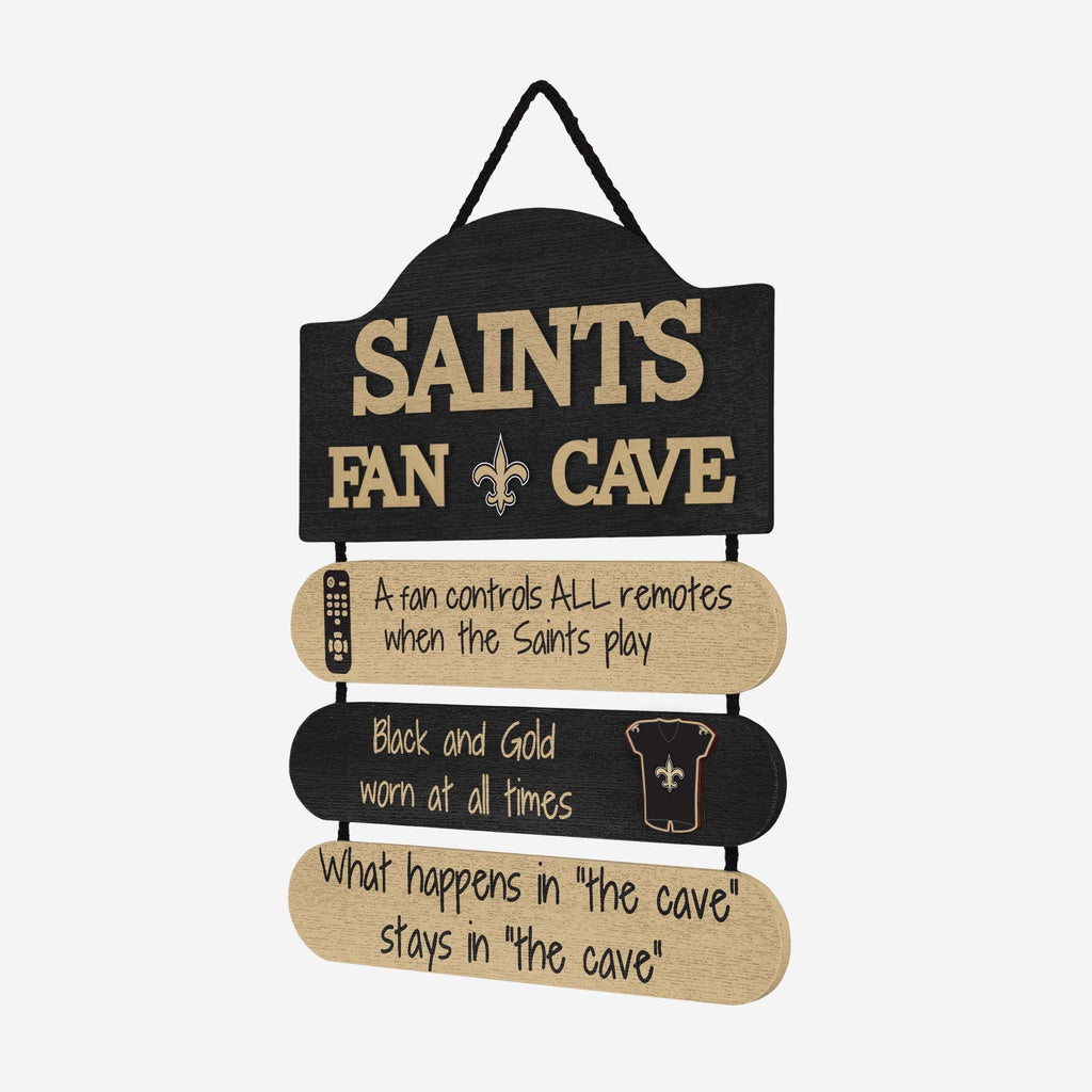 New Orleans Saints Fancave Sign FOCO