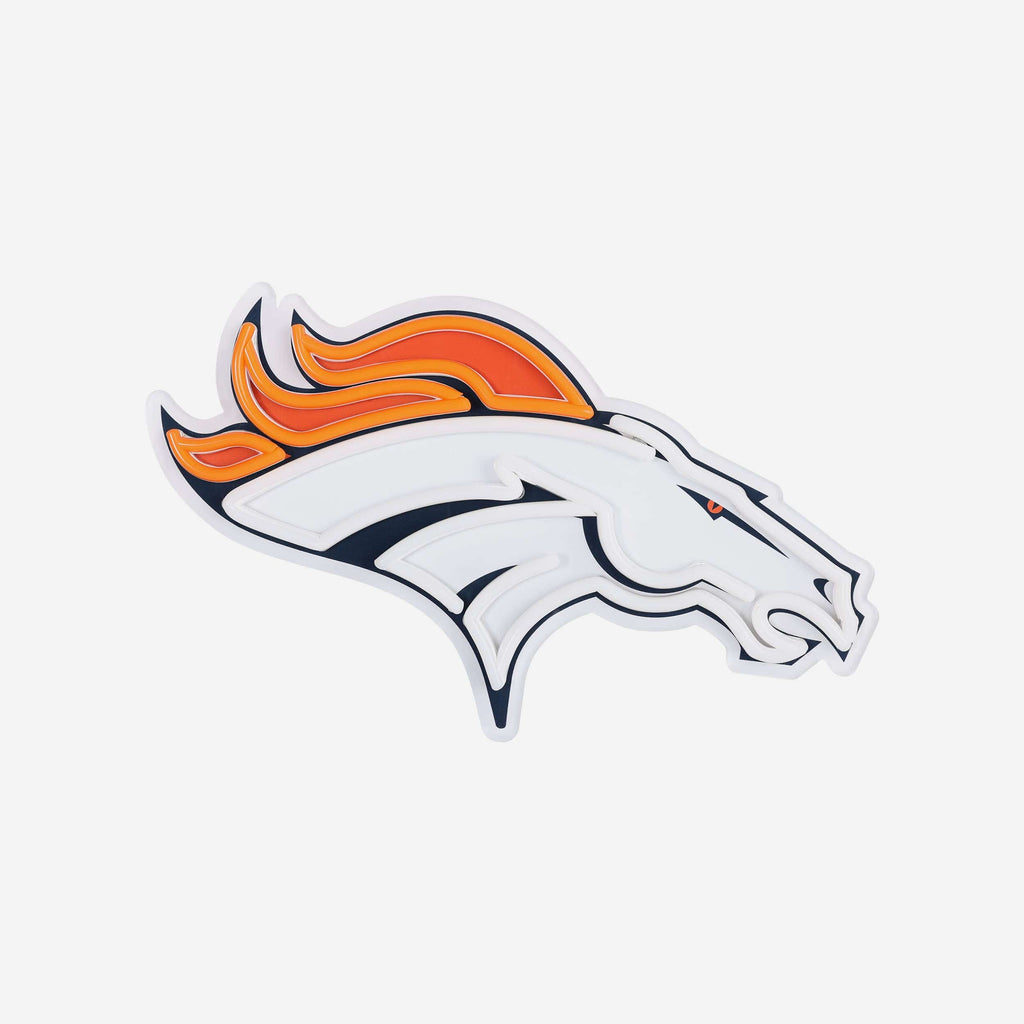Denver Broncos LED Neon Light Up Team Logo Sign FOCO