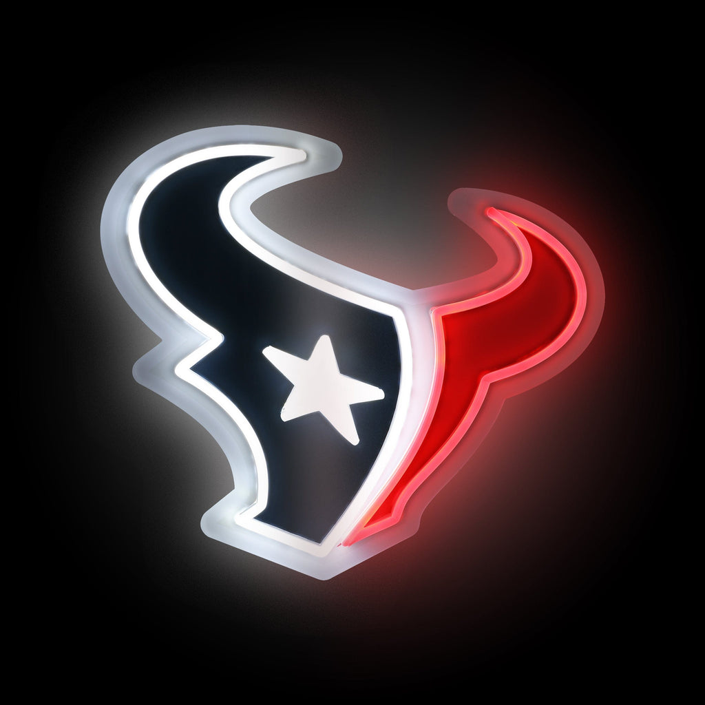 Houston Texans LED Neon Light Up Team Logo Sign FOCO