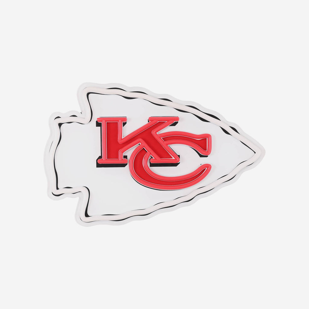 Kansas City Chiefs LED Neon Light Up Team Logo Sign FOCO