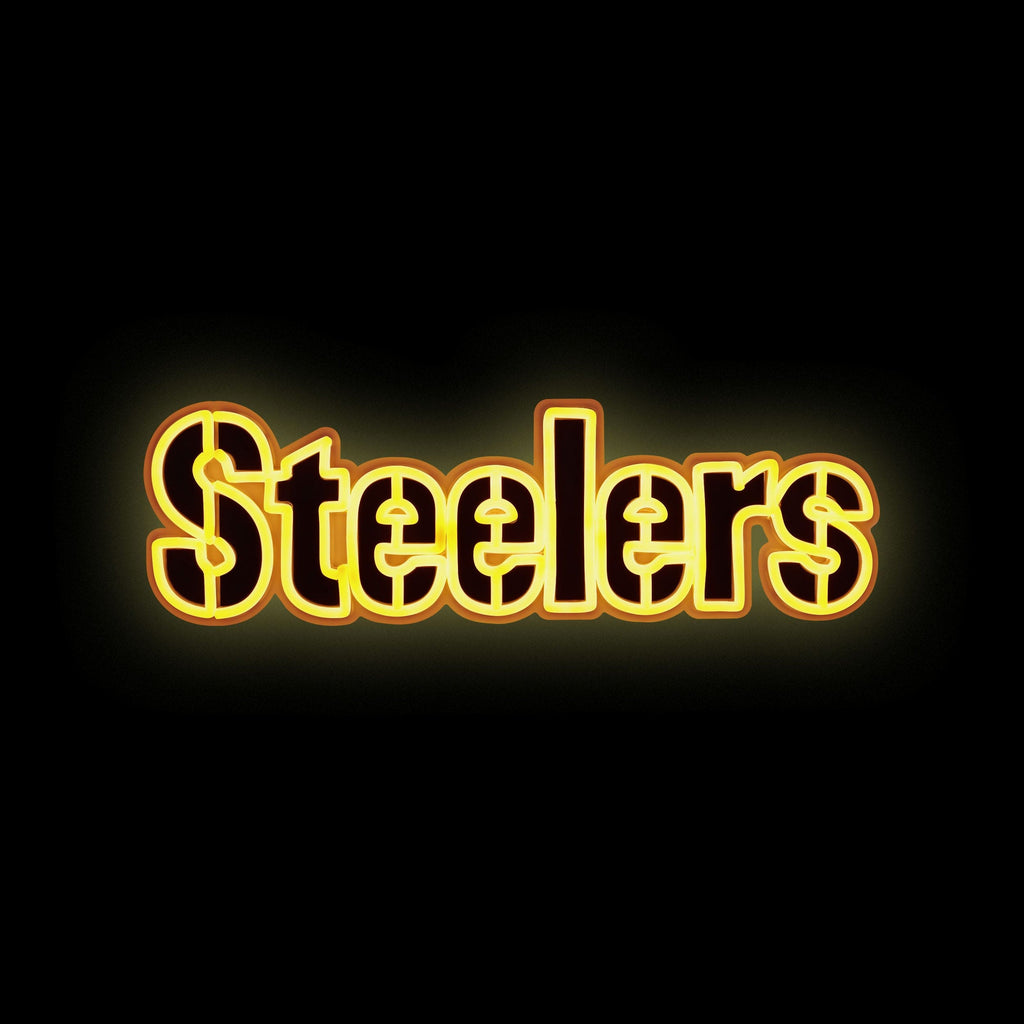 Pittsburgh Steelers LED Neon Light Up Team Logo Sign FOCO